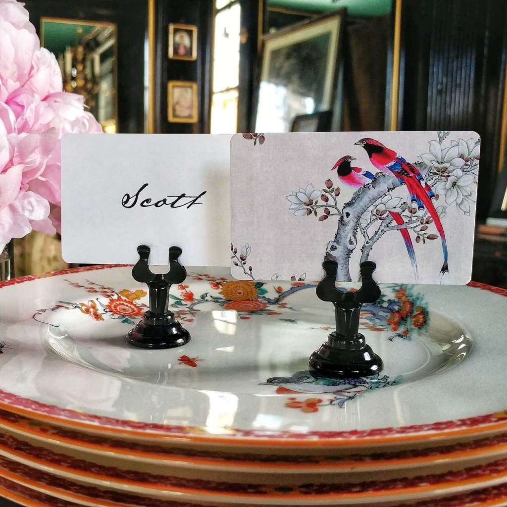 The Punctilious Mr. P’s Place Card Company – Dinner Party Guru